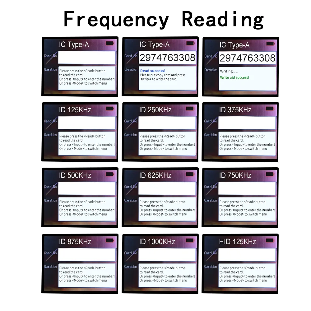 fob copier with NFC Smart Chip, 10 Frequency, 13.56MHz Frequency and ...