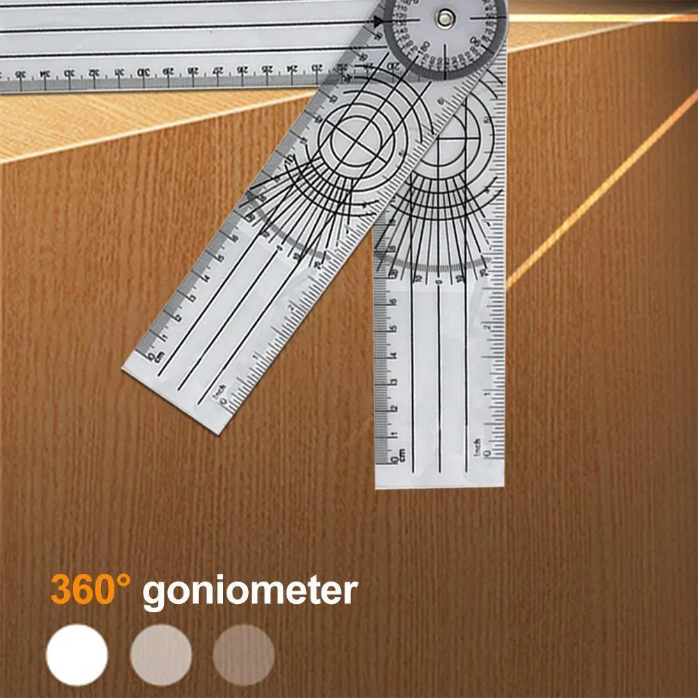 Wholesale 360 Degree Goniometer Professional Angle Ruler Wear Resistant ...
