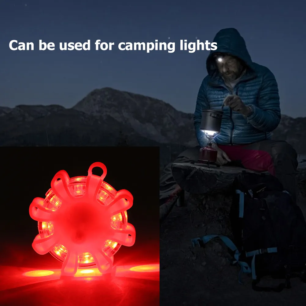 DHgate.com:8-LED Magnetic Flashlight: Emergency Warning Light for Car ...