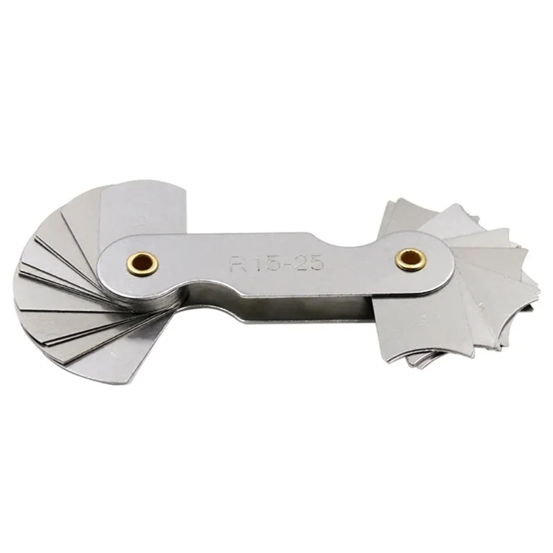 Portable Radius FilletGauge Set Metal Concave Convex Measuring Tools ...