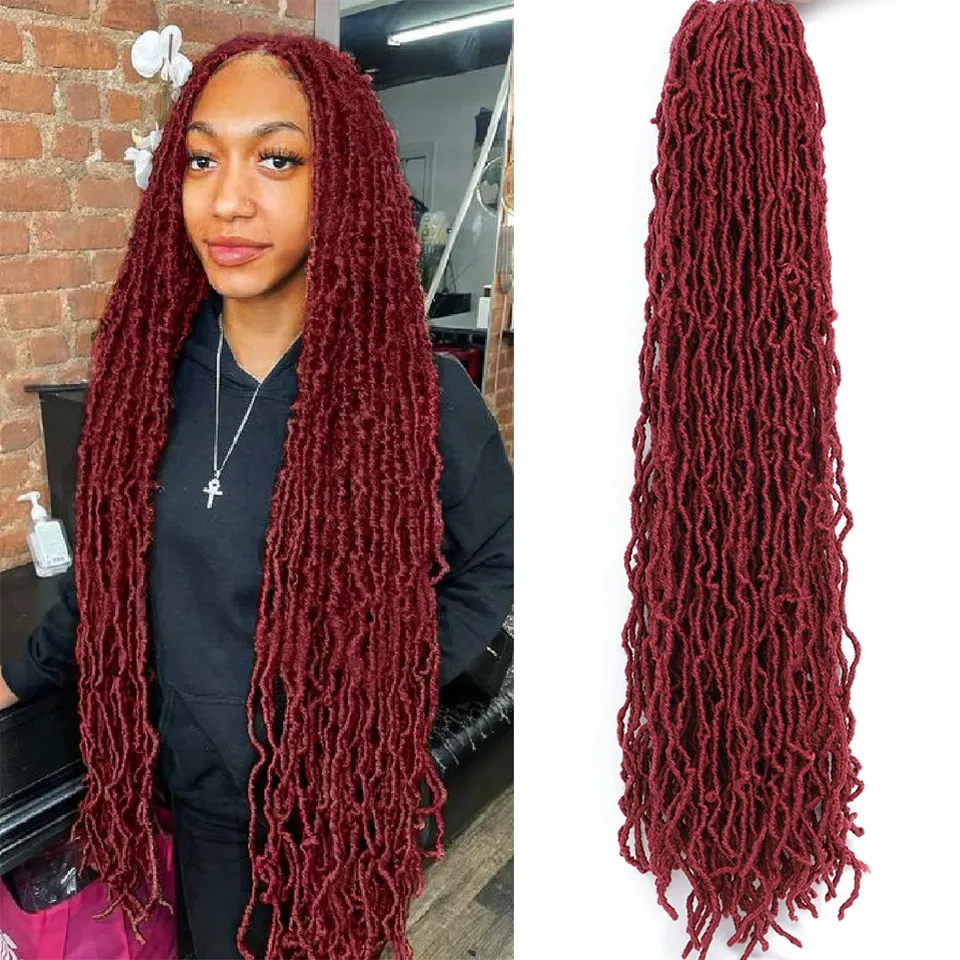 Faux Locs With Yarn