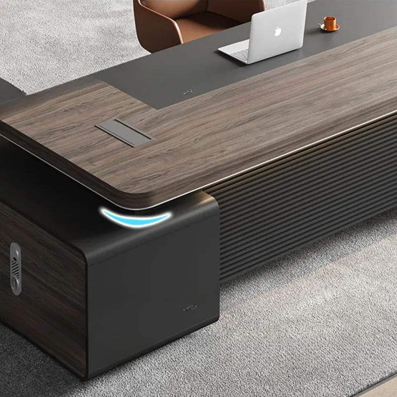 Laptop Desks Computer Drawer Workstation With Monitor Stand & Shelf ...