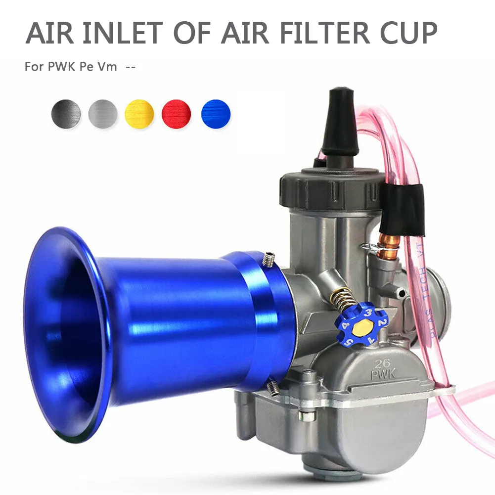 21mm 24mm 26mm 28mm 30mm Carb Air Filter Trumpet Velocity Stack Funnel ...