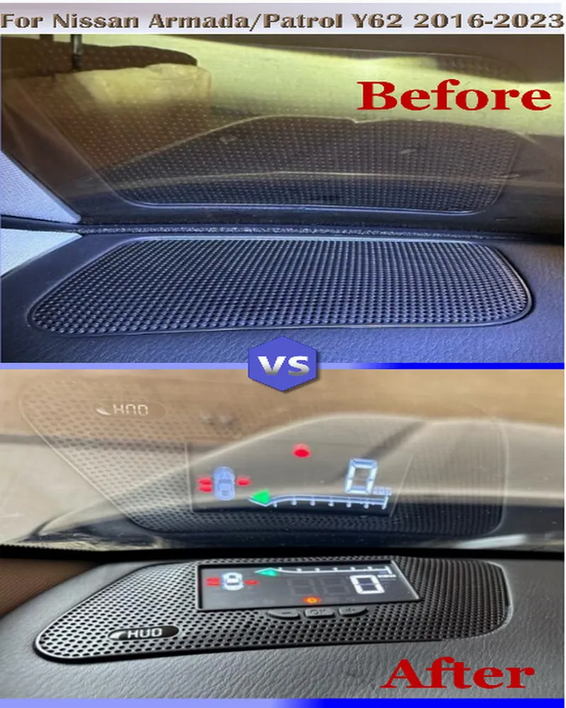 Advanced HUD Windshield Projector Head-Up Display for Nissan Armada ...