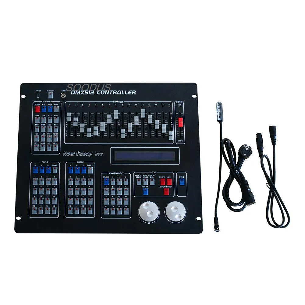 DMX512 Channel Console: Stage Lighting Controller With Auto Save For ...