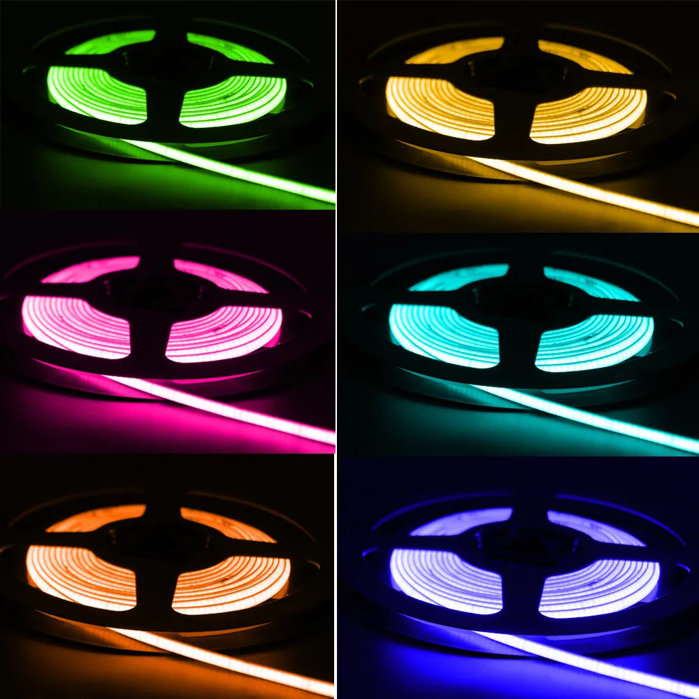 Super Thin 4mm COB led strip lights Light - Flexible Tape Design for ...