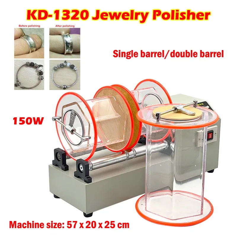 Rotary Tumbler Jewelry Polisher - Surface Finishing, Rust Removal ...