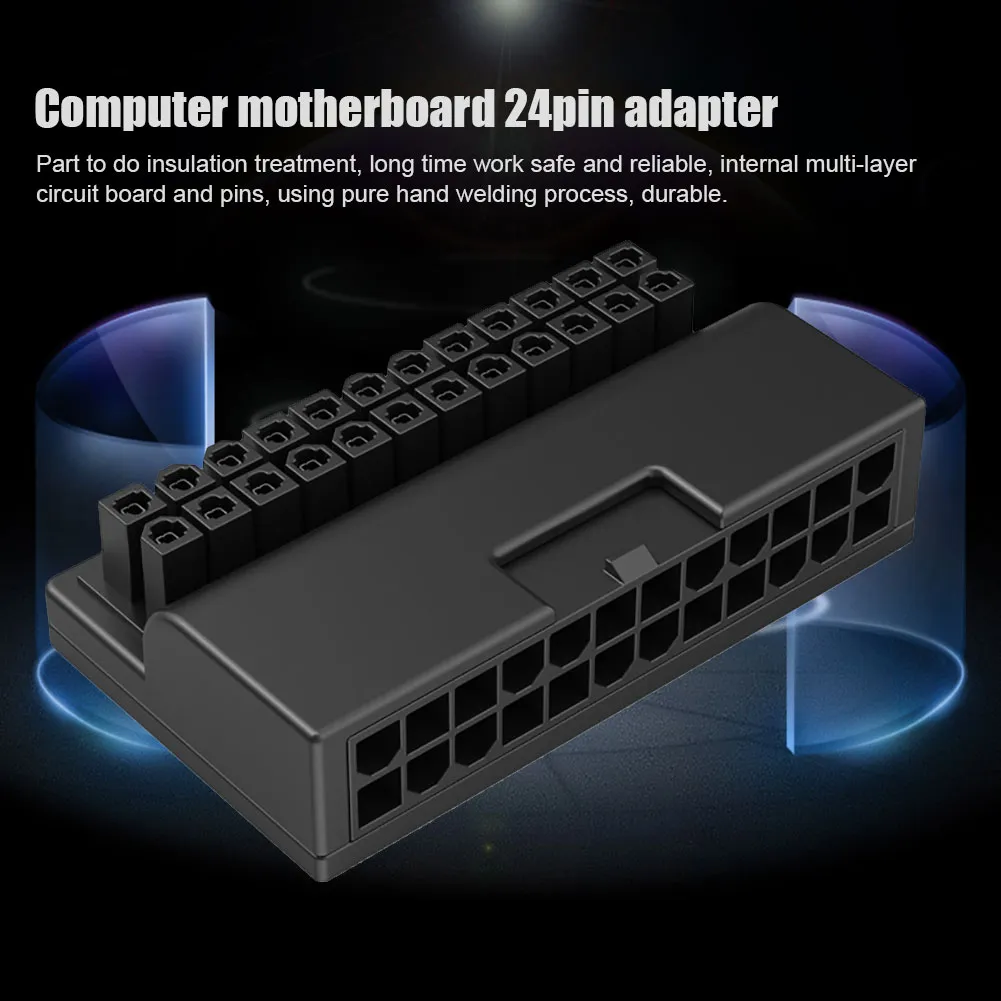 90 Degree Angled 24 Pin ATX Power Supply Connector... From Ddmyapr, $14 ...