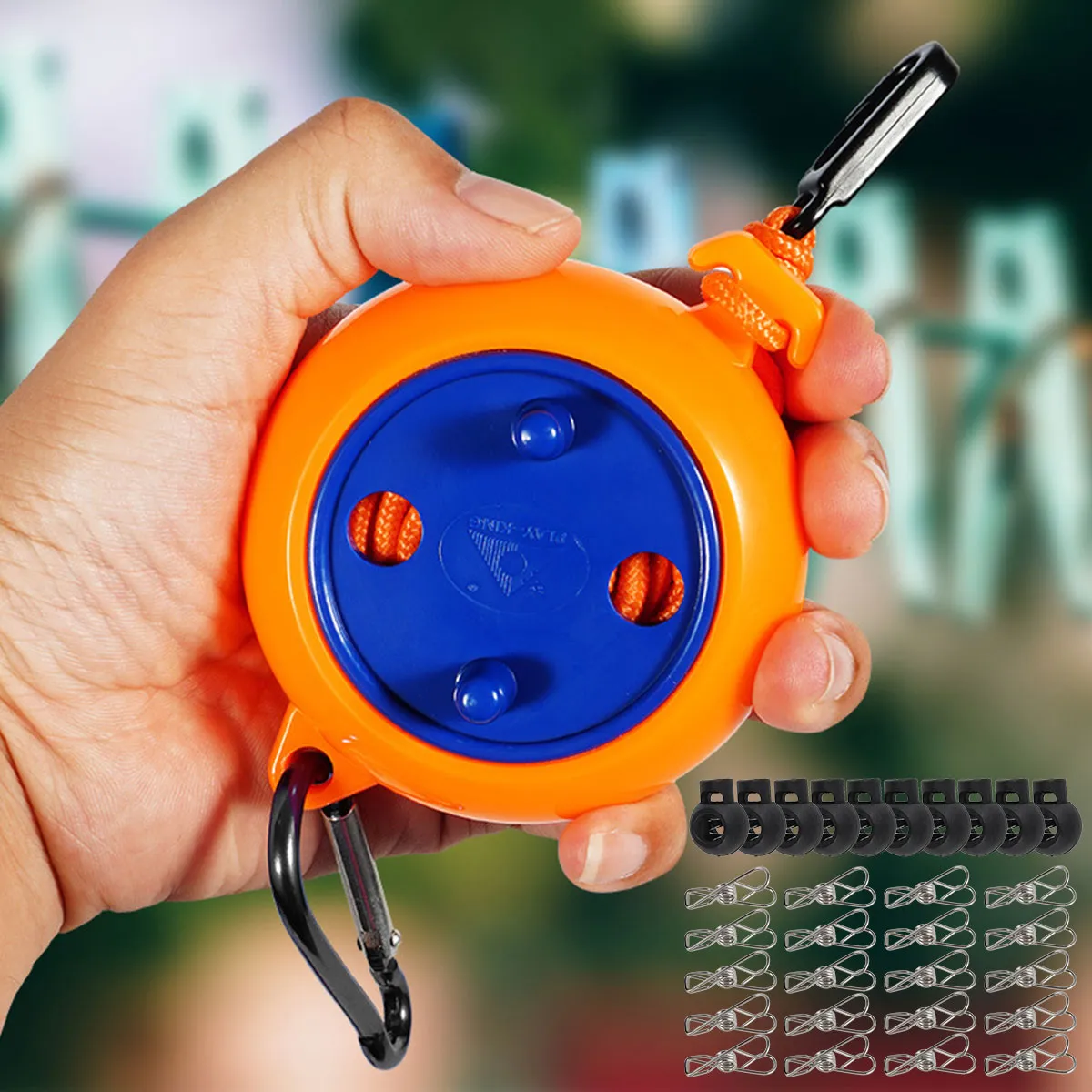 DHgate.com:Retractable Clothesline, 8m Portable Travel Laundry Rope ...