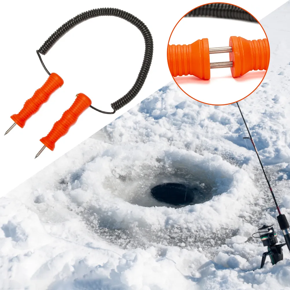 Ice Breaking Pick for Fishing Rescue and Safety: Portable, Lightweight ...