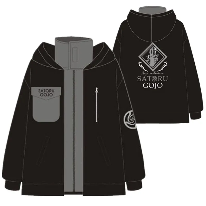 Jujutsu Kaisen Gojo Satoru Itadori Yuji cosplay - Unisex Pullover Coat ...