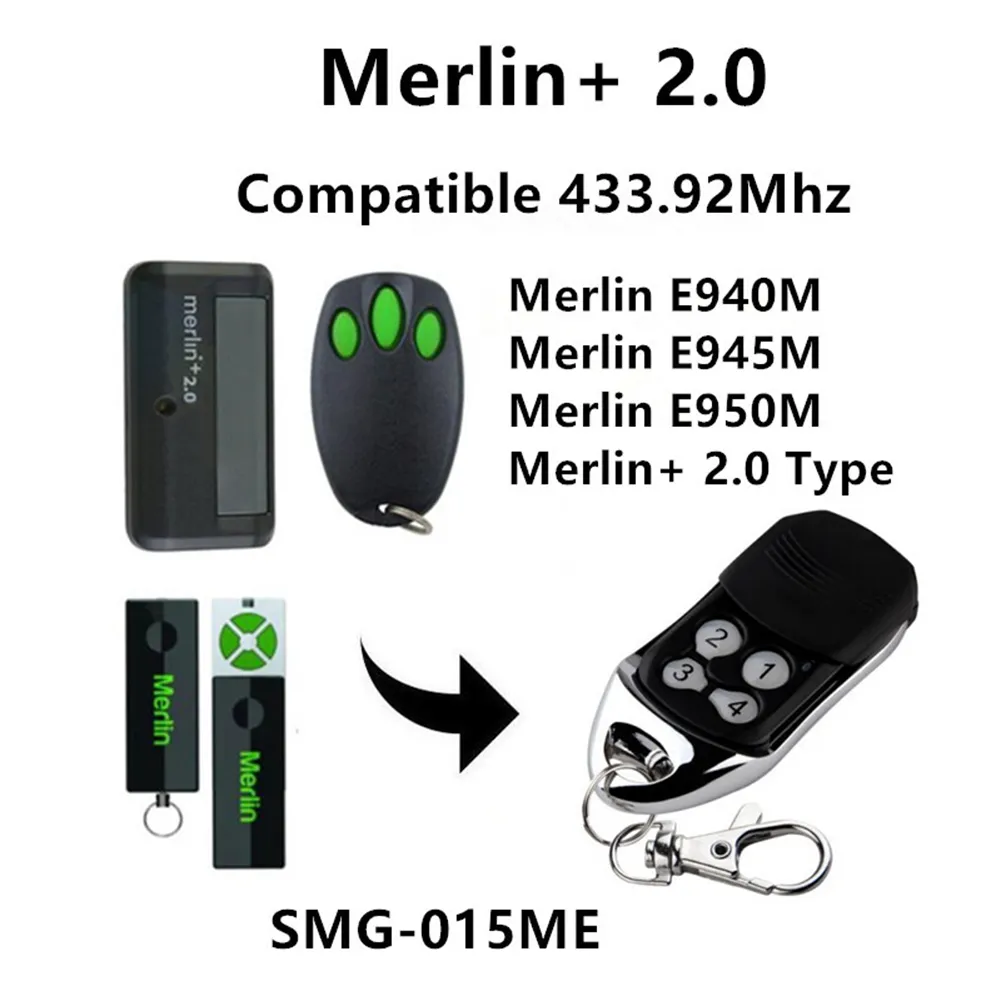 Merlin Garage Gate Remote Control 433.92MHz Car... From Ddmymay, $23.72 ...