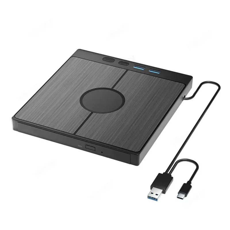 DHgate.com:7-in-1 External CD/DVD Drive: USB-C & USB 3.0 Dual Ports CD ...