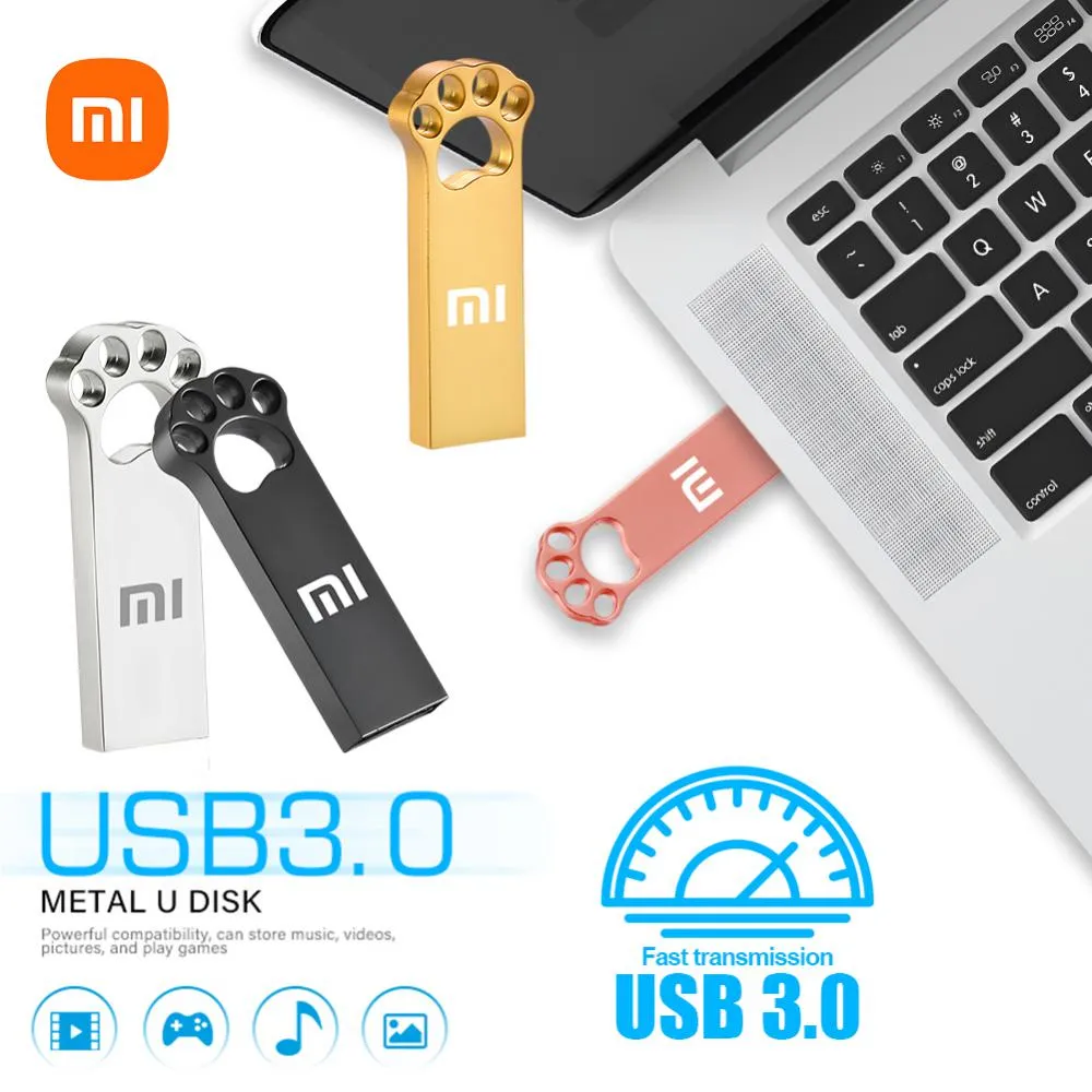 Pendrive USB Flash Drive 2TB High Speed USB 3.0 USB Stick, No Slip ...