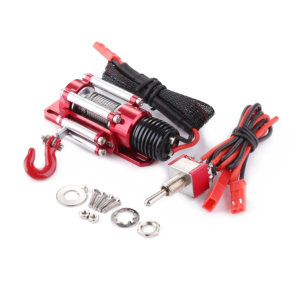 DHgate.com:Metal Winch Accessory Set with Switch & Remote for RC Car ...