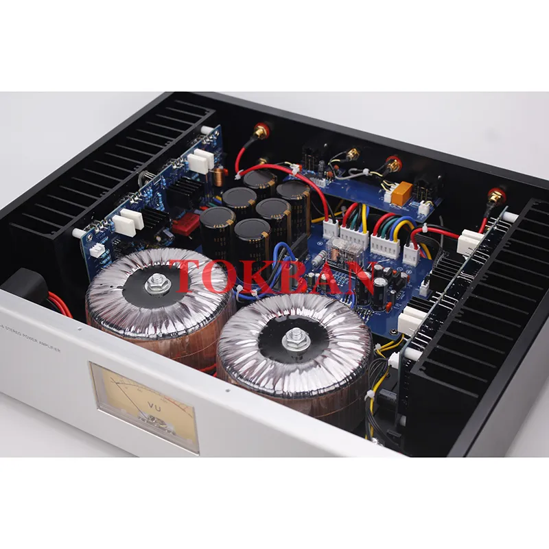 Tokban TS-6 150W+150W Stereo Class AB Power Amplifier with RCA Balanced ...