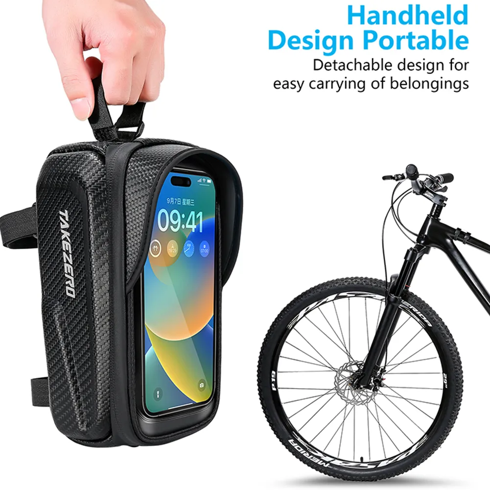 DHgate.com:Waterproof Front Bike Bag with Touch Screen - Bicycle ...