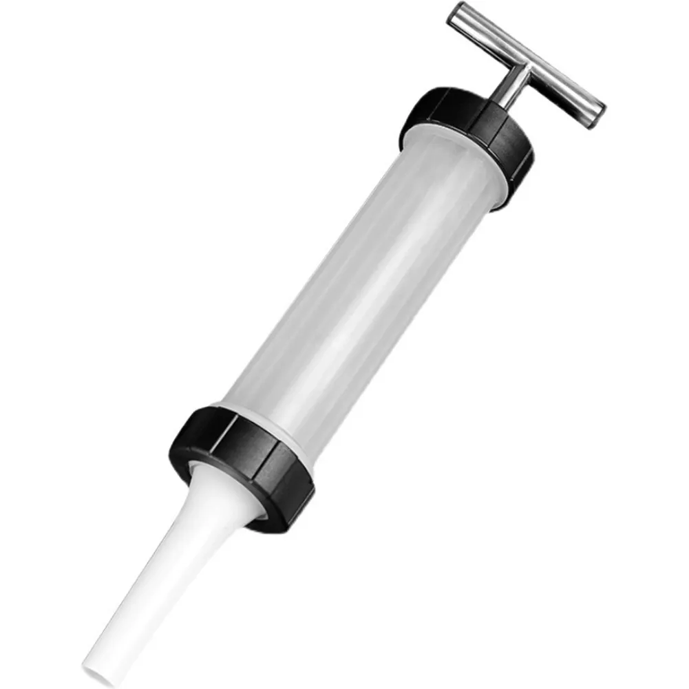 Manual Sausage Stuffer Gadget With 3 Filling Nozzles Meat Injector Tool ...