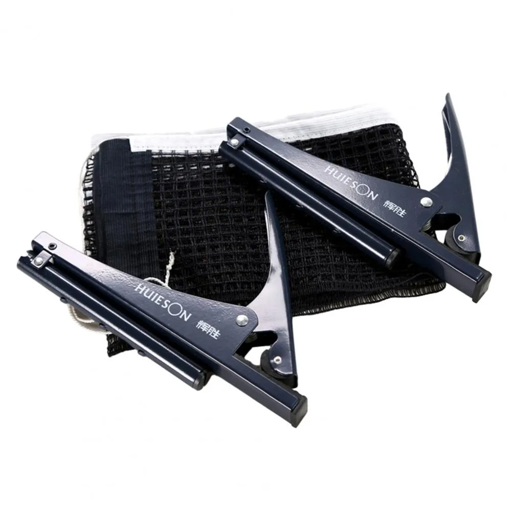 Competition-Grade Table Tennis Net with Adjustable Rope - Pro Net Post ...