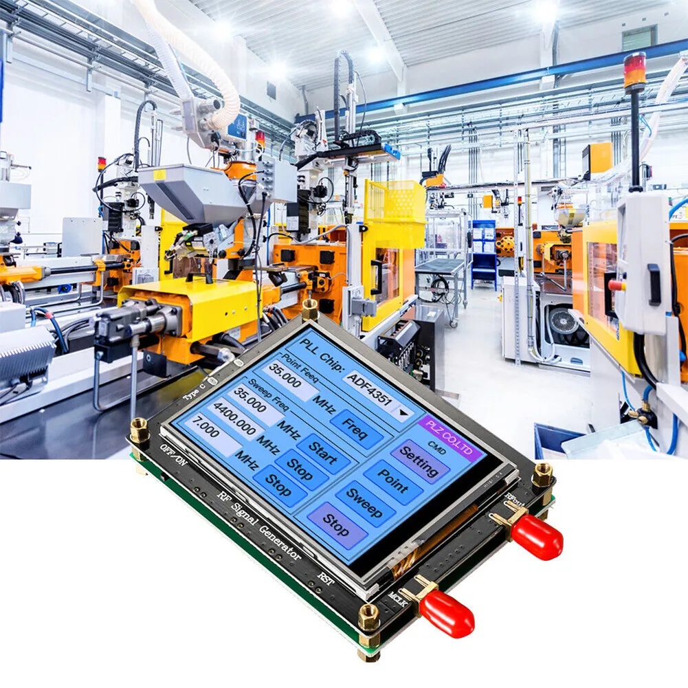 ADF4351 Touch Screen RF arbitrary waveform generator with USB Cable ...