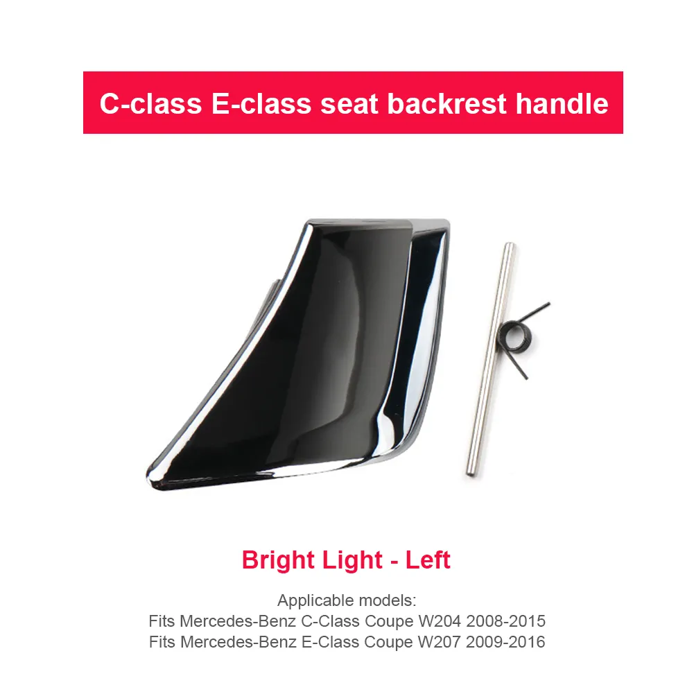 Premium Mercedes W207 W204 Front Seat Backrest Lock Switch Cover Handle ...