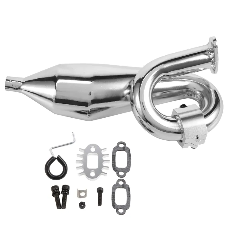 DHgate.com:Metal Exhaust Pipe Silencer for 1/5 RC Cars - HPI, ROFUN ...