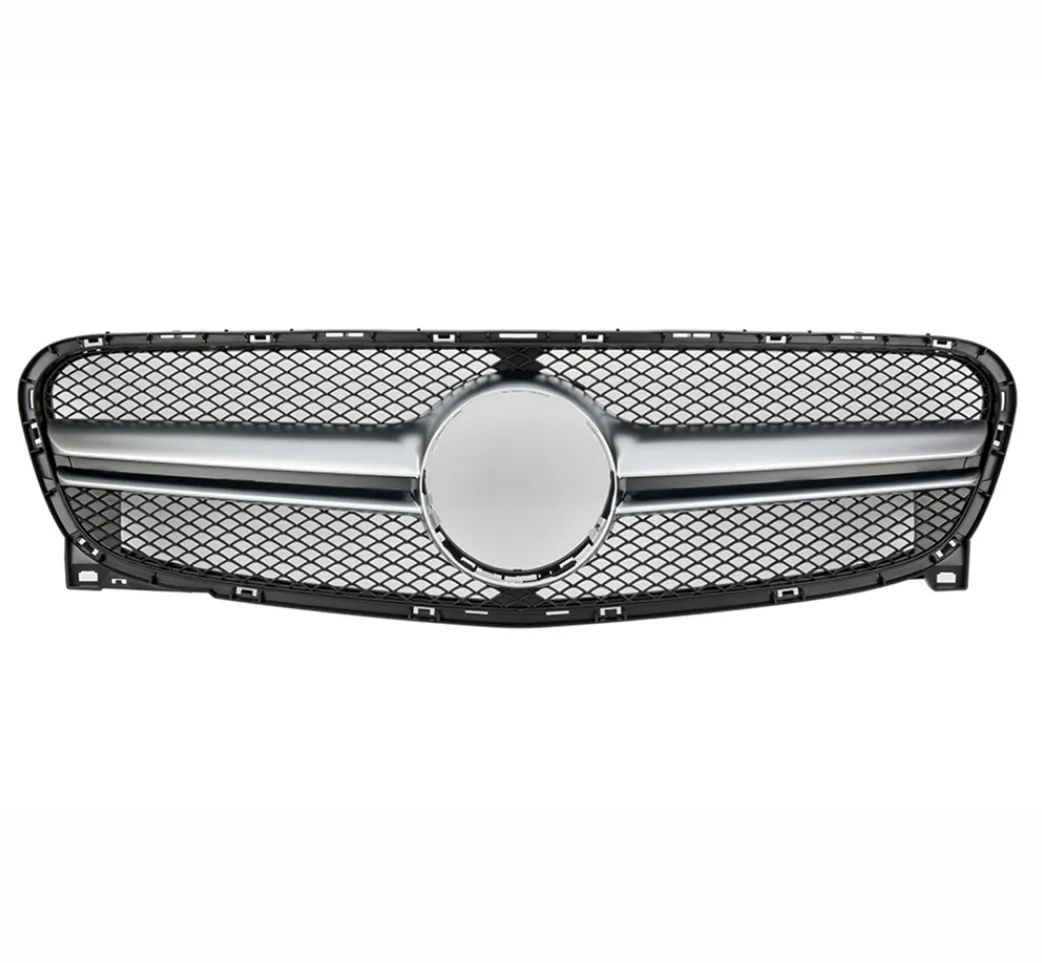 Mercedes Benz GLA Front Grille Grill Upper Bumper Grille Hood Mesh ...