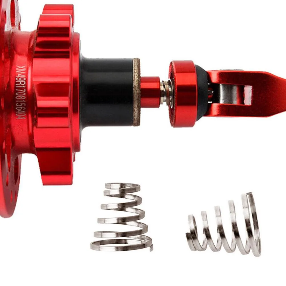 Spring Quick Release Skewer Set for Bike Front and Rear Wheel - Quick ...