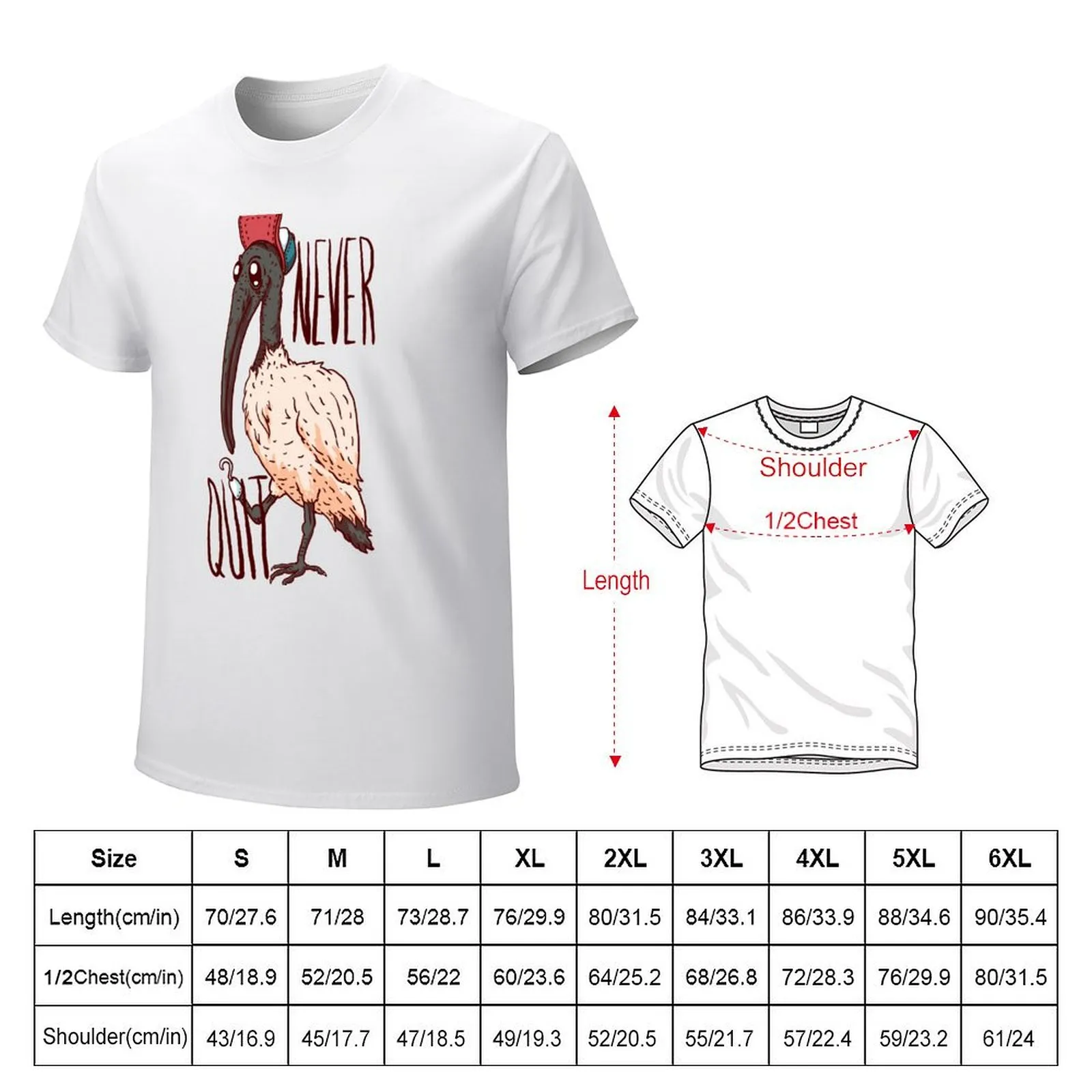 Never Quitting Aussie Trash Bird Bin Rocco Siffredi T Shirt With White ...