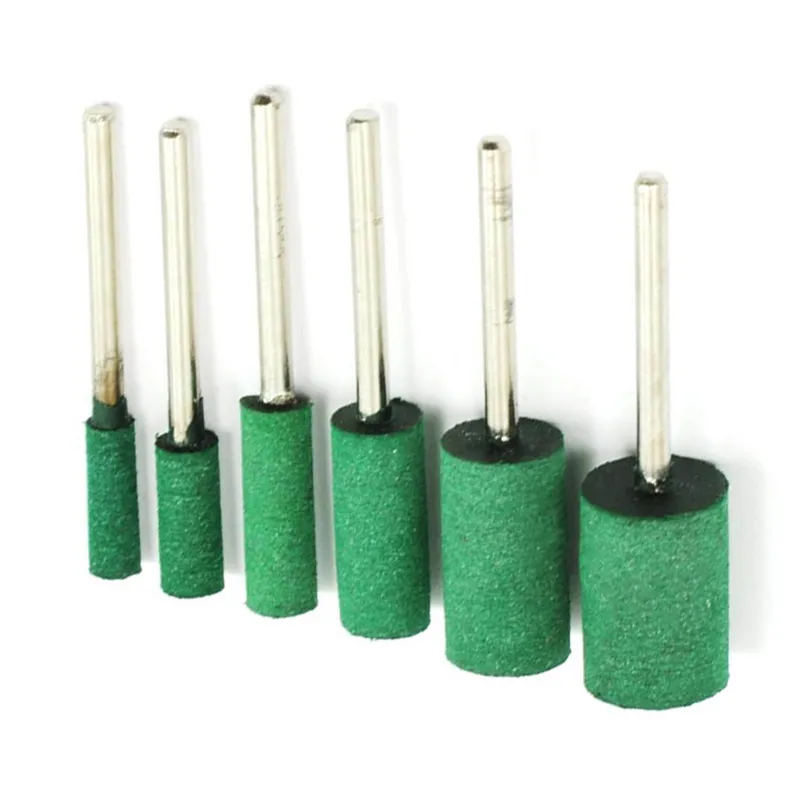 DHgate.com:6pcs Rubber Cylinder Head Buffing Grinder Bits for Gemstone ...