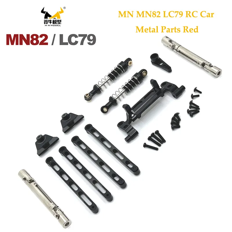 MN Metal Upgrade Front Rear Axle Assemblies For 1/12 MN82 LC79 MN78 ...