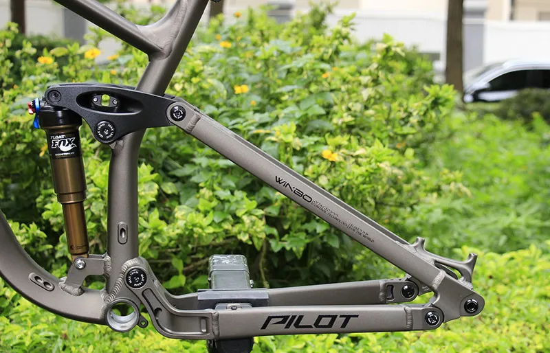 Full Suspension Mountain Bike Frame: 29/27.5ER Boost Compatible ...