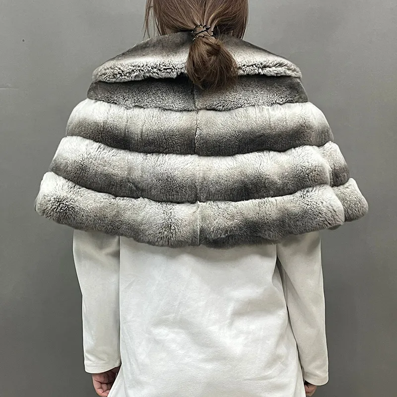 DHgate.com:Women's Luxurious Rex Rabbit Fur Shawl Wrap - Elegant Bridal ...