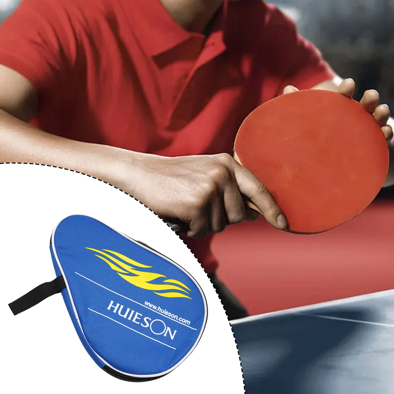 Tennis Bag Mens Oxford Cloth Table Tennis Racket Bag Portable Ping Pong ...
