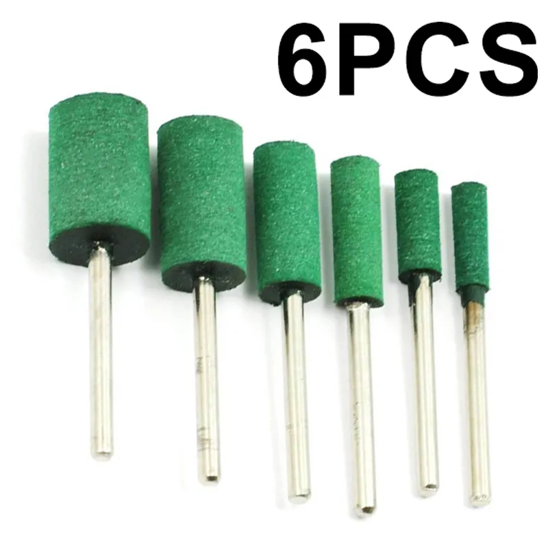 DHgate.com:6pcs Rubber Cylinder Head Buffing Grinder Bits for Gemstone ...