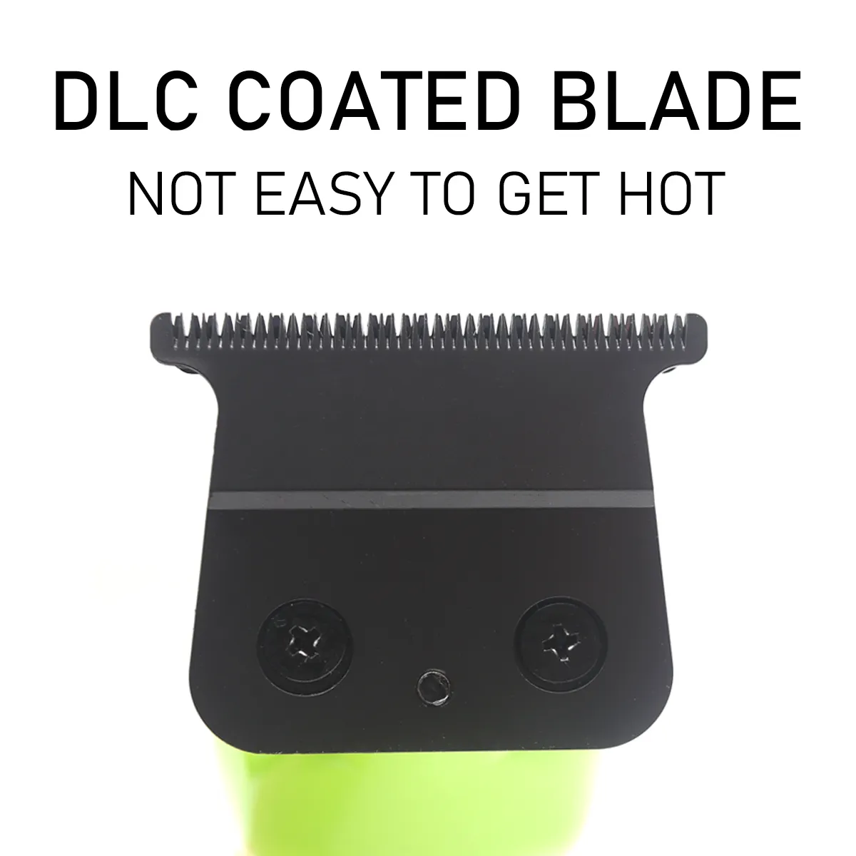 Professional Barber Machines DLC Blade Beard Trimmer For Men USB Base ...