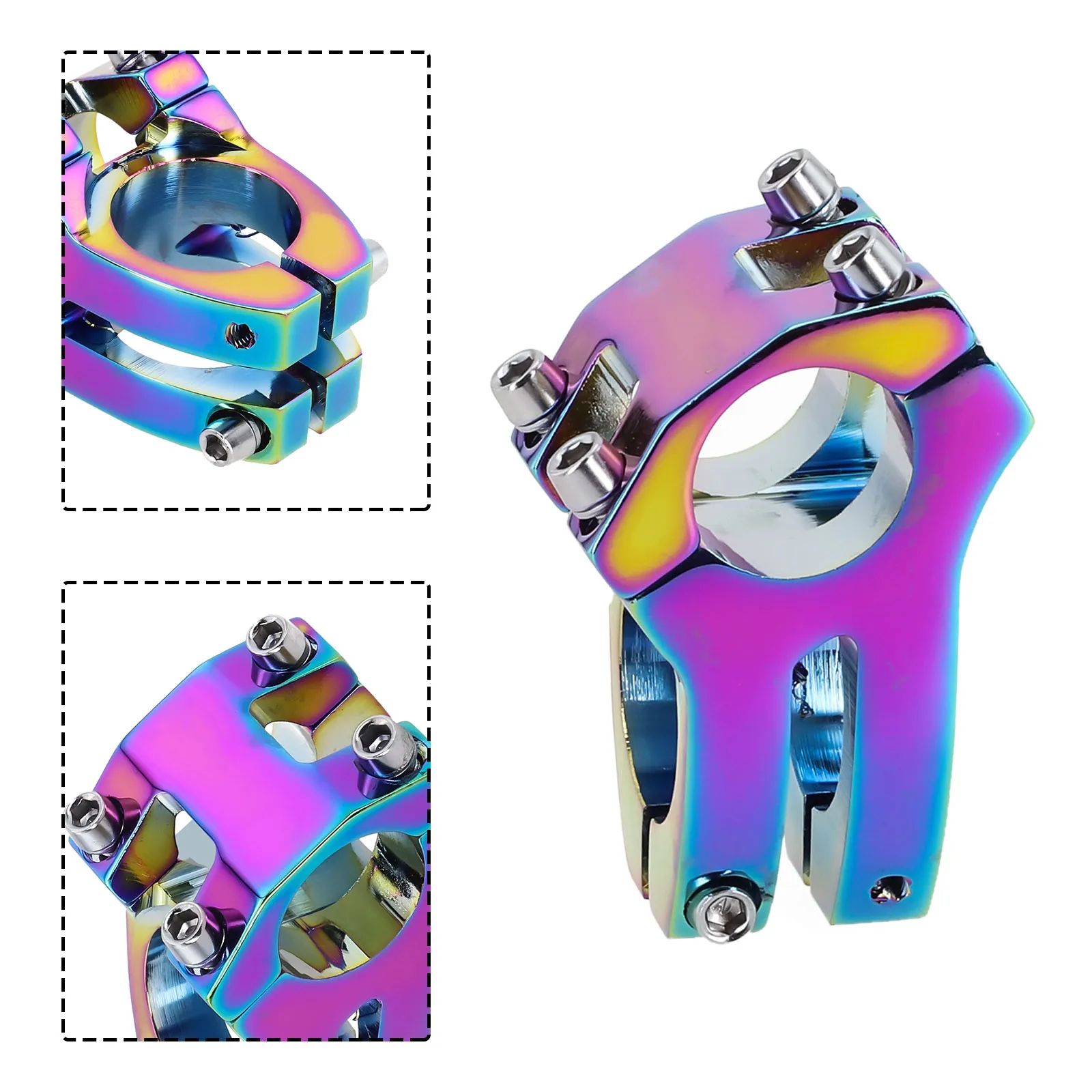 Hollow Out Road Bike Stem 25 4*35mm Short Handlebar Accessory For ...