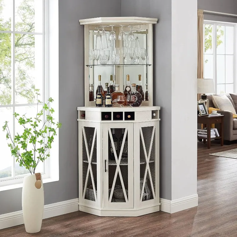 73 Reclaimed Barnwood Wine Cabinet With Storage Lower Mesh Lowes Patio Doors And Upper Liquor Shelf Holder From Homepro16 226.55 DHgate.Com