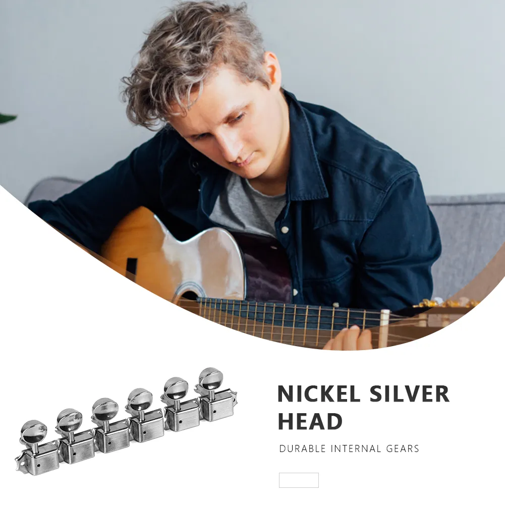 Vintage 6R Style 6-in-Line Guitar Tuning Pegs - Electric Guitar Tuner ...