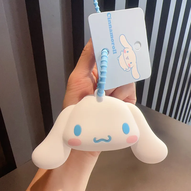 Sanli Mini Kuromi Jade Gui Earphone Storage Bag Kuromi Keychain Womens ...