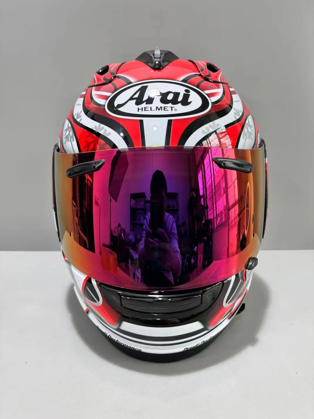 Arai Motorcycle Helmets RX 7X Haga GP Full Face Motorcycle Racing ...