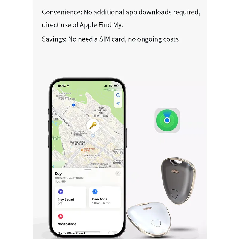 Waterproof GPS Tracker For Kids, Wallet, Pets Smart Global Locator For ...