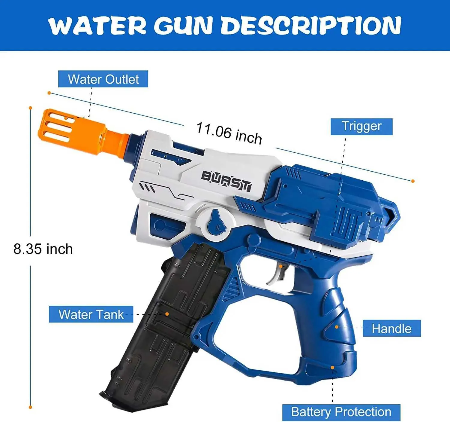 New Electric Water Guns Automatic Water Guns Adult And Childrens Water ...