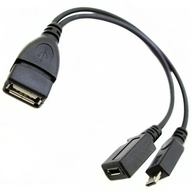 Fire TV OTG Cable Adapter with USB Port Plug Play Flash Drive Compatibility 2024 Version