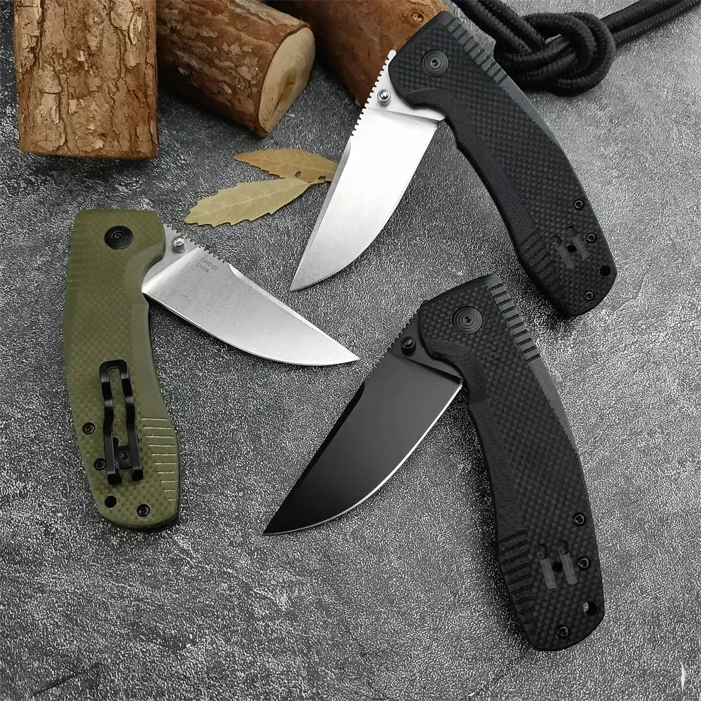 Portable Tac XR Flipper Assisted Folding Knife with D2 Blade and G10 ...