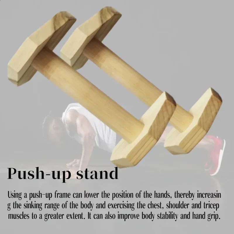 DHgate.com:Wooden I-Shaped Push Up Bar Racks: Parallel Bars for Home ...