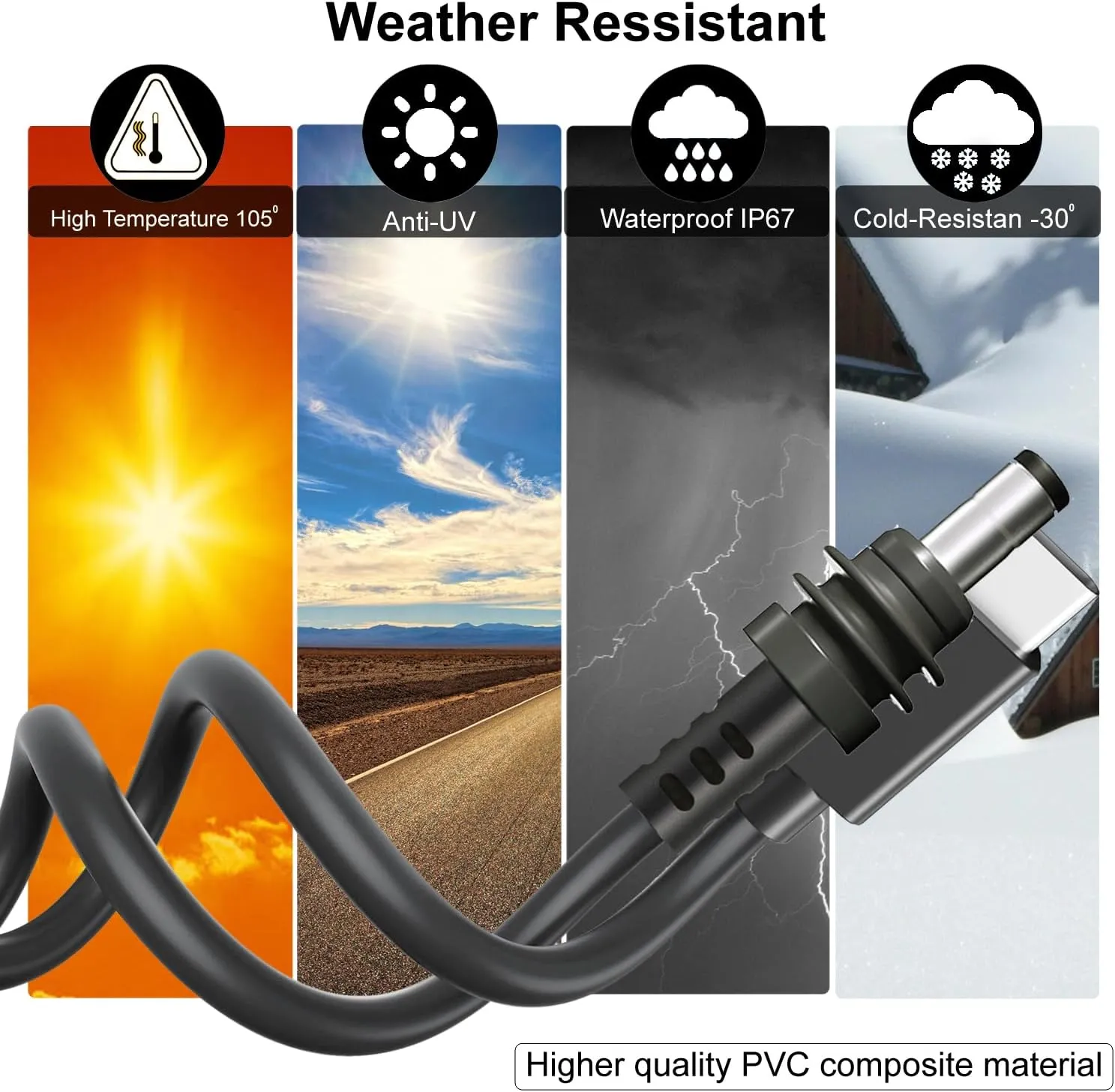 Starlink Mini 2M Type C To DC Sky Extension Cable Compatible With All ...