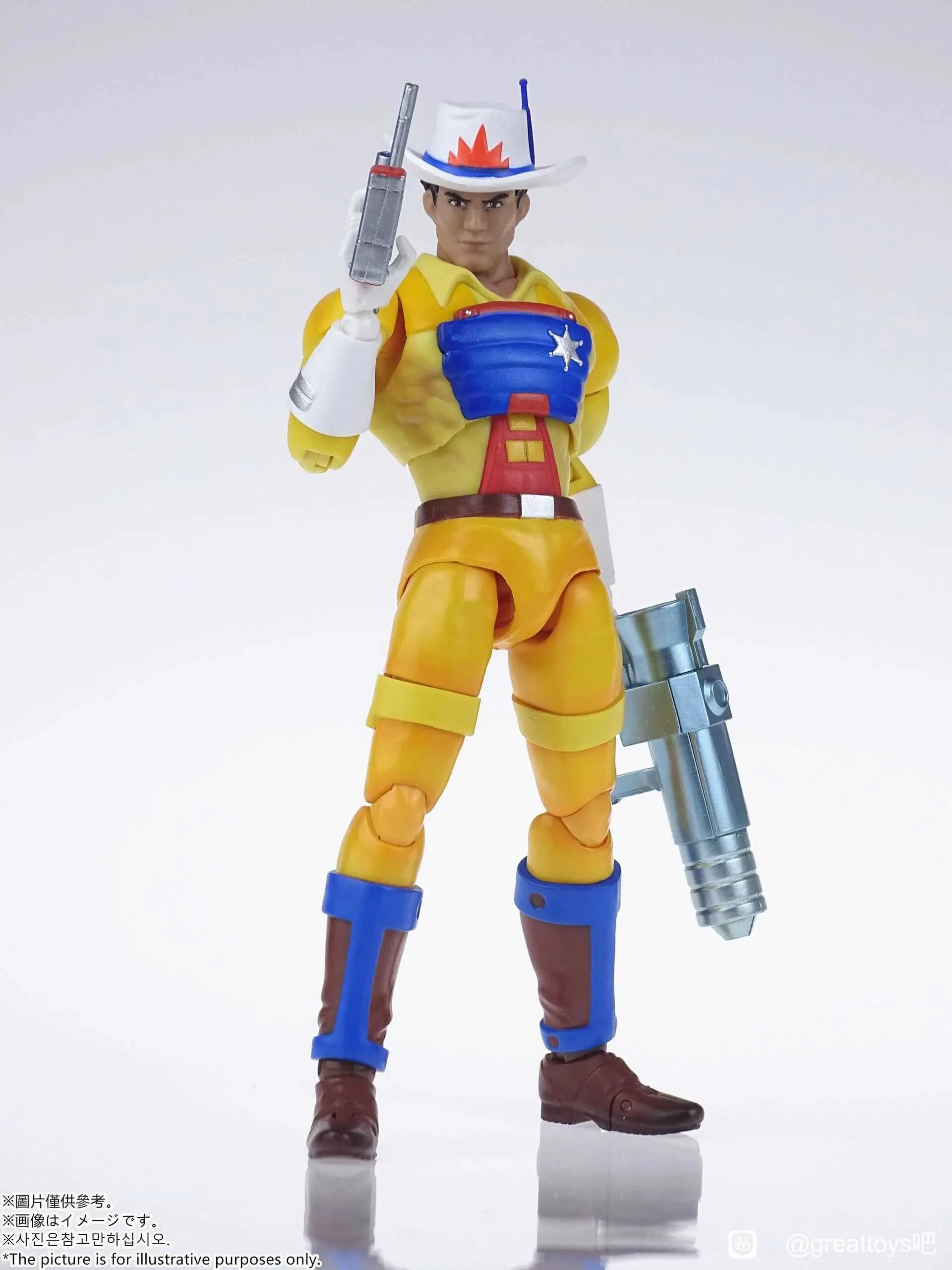 1/12 Scale Saint Model DMS Bravestarr Anime Figure Interstellar Sheriff ...