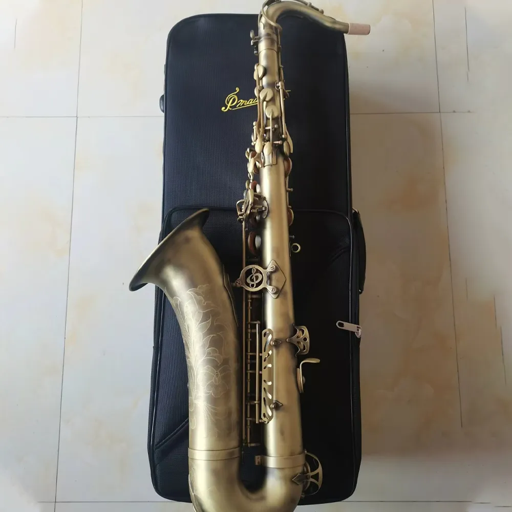 Classic 76 Tenor Saxophone B Flat Antique Bronze Vintage Bb Woodwind ...