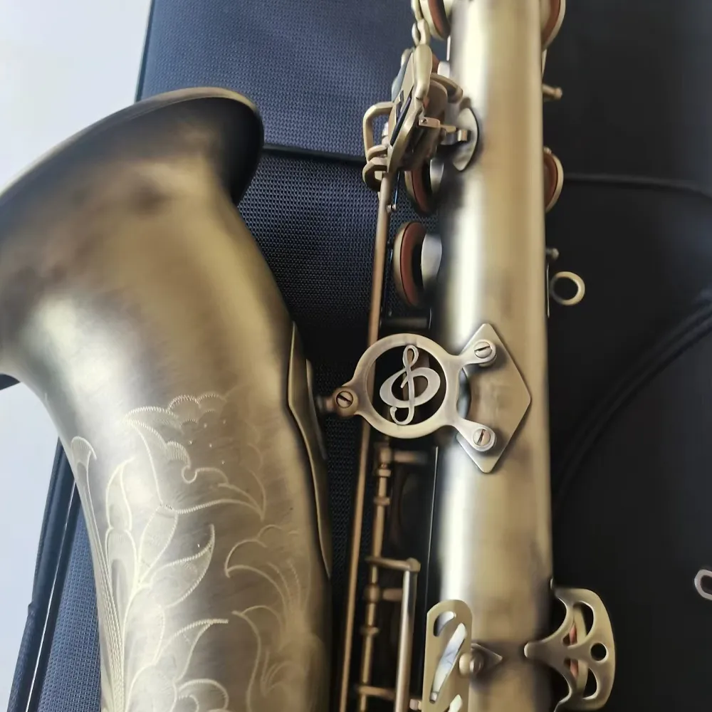 Classic 76 Tenor Saxophone B Flat Antique Bronze Vintage Bb Woodwind ...